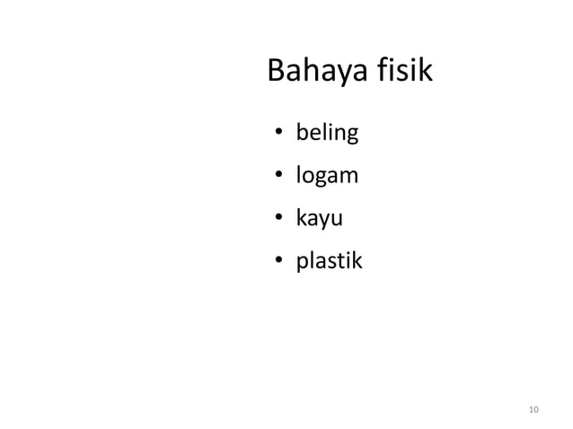 FOOD SAFETY AND QUALITY (Kemanan Pangan dan Mutu) | PDF