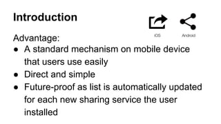 Android Training - Content Sharing | PPT