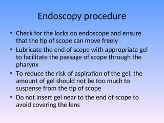 Training course on diagnostic upper gastrointestinal endoscopy.ppt