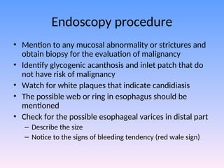 Training course on diagnostic upper gastrointestinal endoscopy.ppt