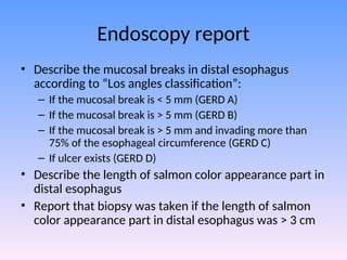 Training course on diagnostic upper gastrointestinal endoscopy.ppt