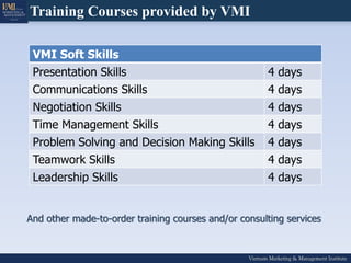 Training courses | PPT