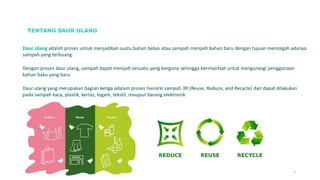 Training Daur Ulang Plastik | PDF