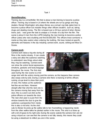 Training Day Analysis | DOCX