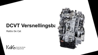 Direct Shift-CVT Training | PPT