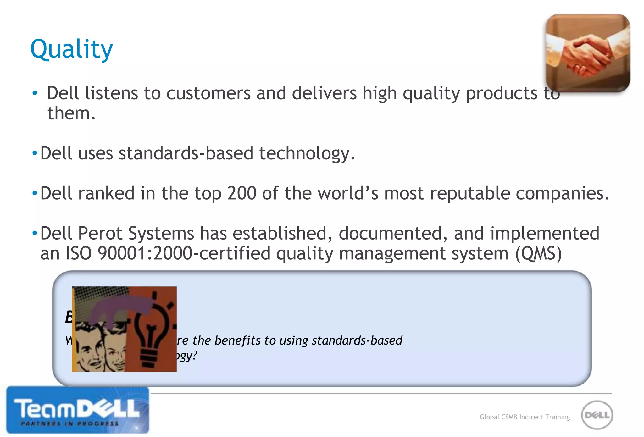 Training deck dell new 16th august new 2010 (2) | PPTX
