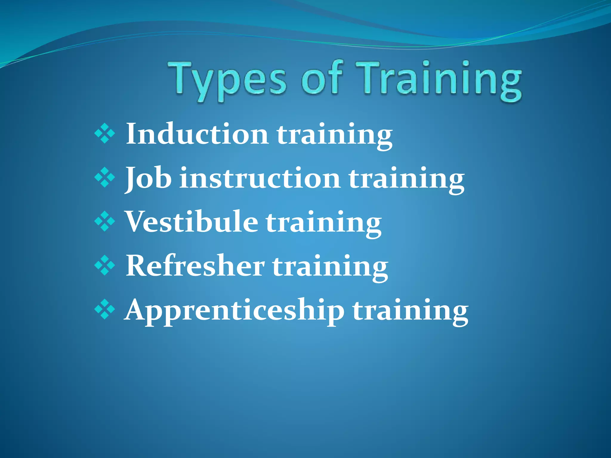Training (Definitions, Types and Reasons) | PPTX | Vocational Training ...