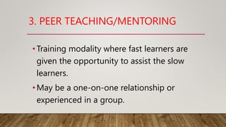 Training Delivery Modes and Methods(Report-ProfEd 5)OLAGUERA Mary Ann.pptx