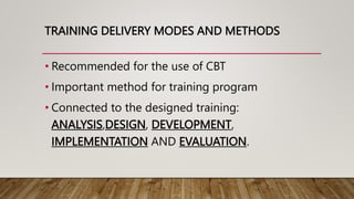 Training Delivery Modes and Methods(Report-ProfEd 5)OLAGUERA Mary Ann.pptx