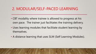 Training Delivery Modes and Methods(Report-ProfEd 5)OLAGUERA Mary Ann.pptx