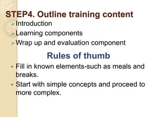 Training design | PPTX