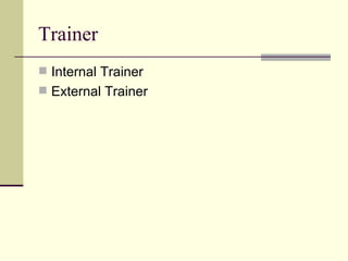 Training design | PPT