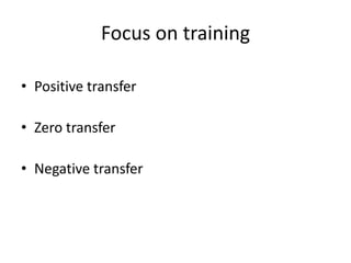 Training design | PPTX