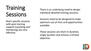 Training design | PPTX | Business Administration | Business