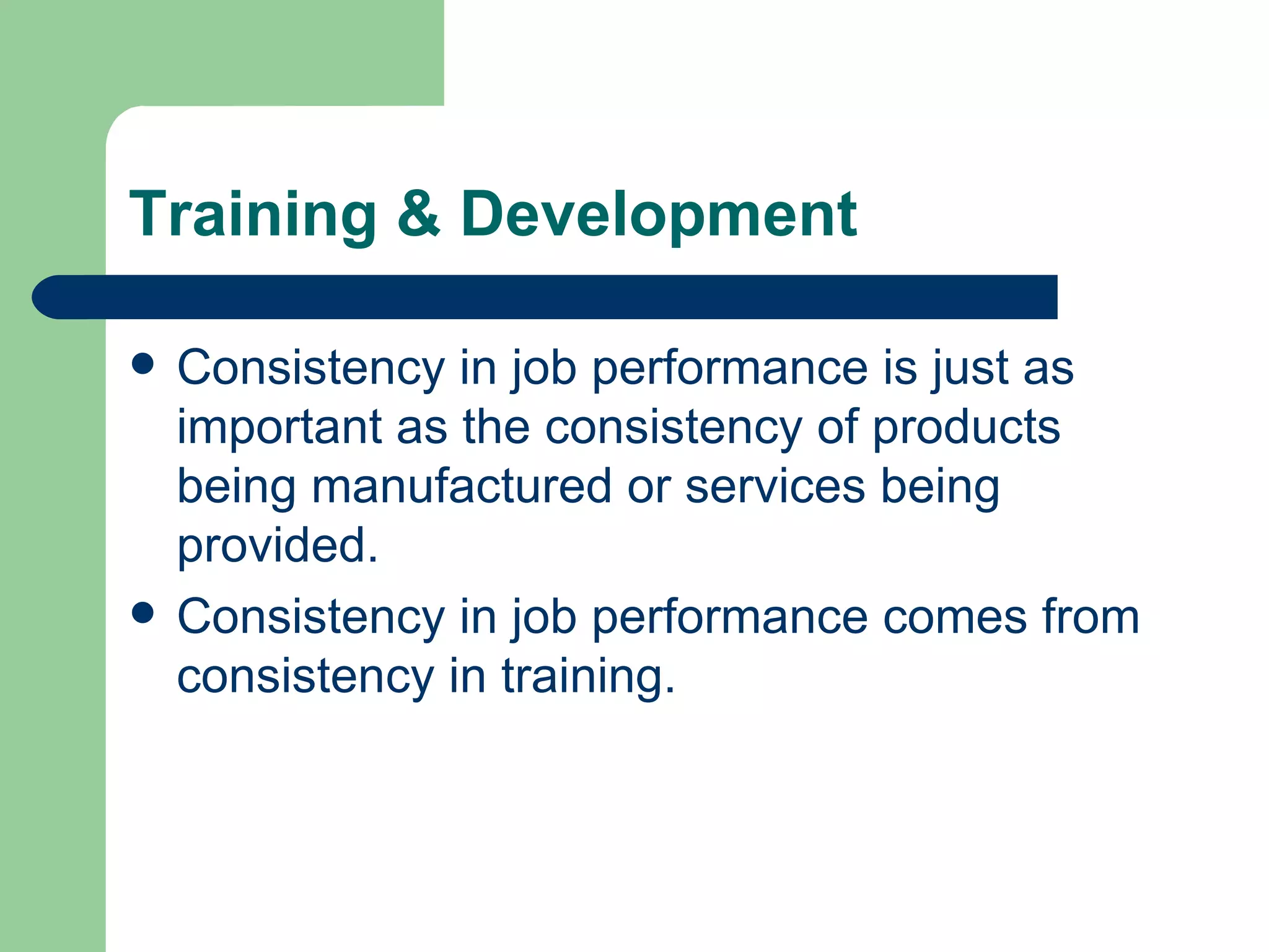 Training & Development | PPT