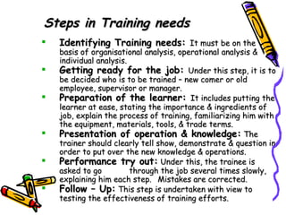 Training & development | PPT