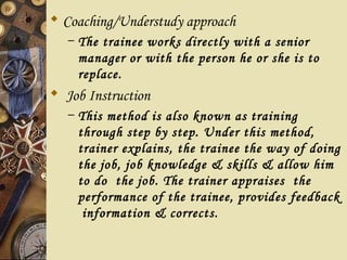 Training & development | PPT