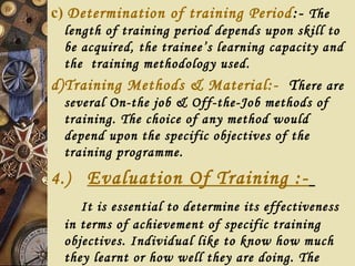 Training & development | PPT