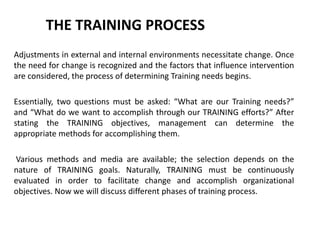 Training & development | PPT