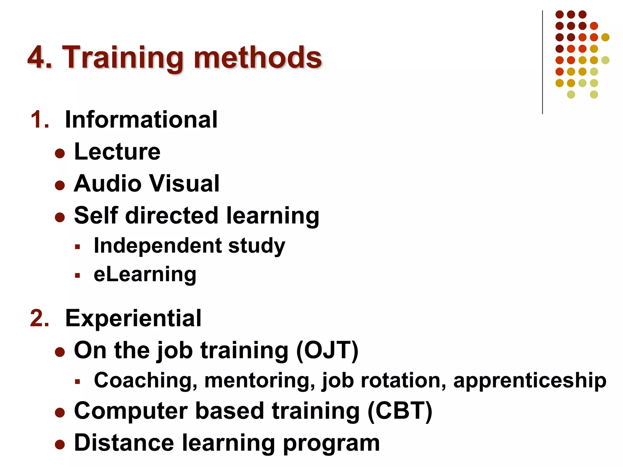 Employee Training & development | PPTX