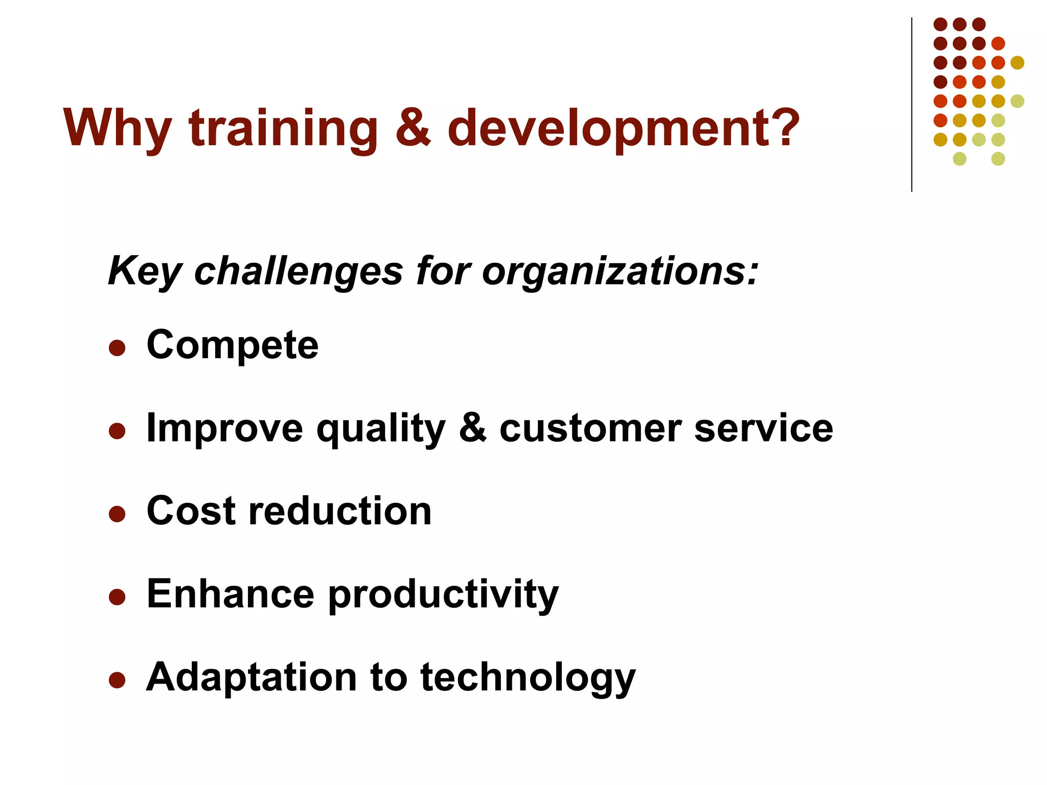 Employee Training & development | PPTX