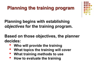 Employee Training & development | PPTX