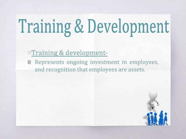Training & development | PPT