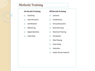 Training & Development | PPT