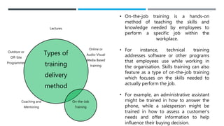 Training & development | PPT