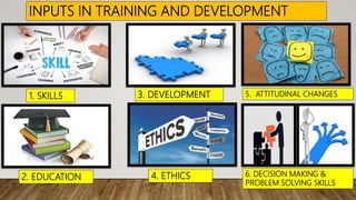 TRAINING & DEVELOPMENT | PPTX