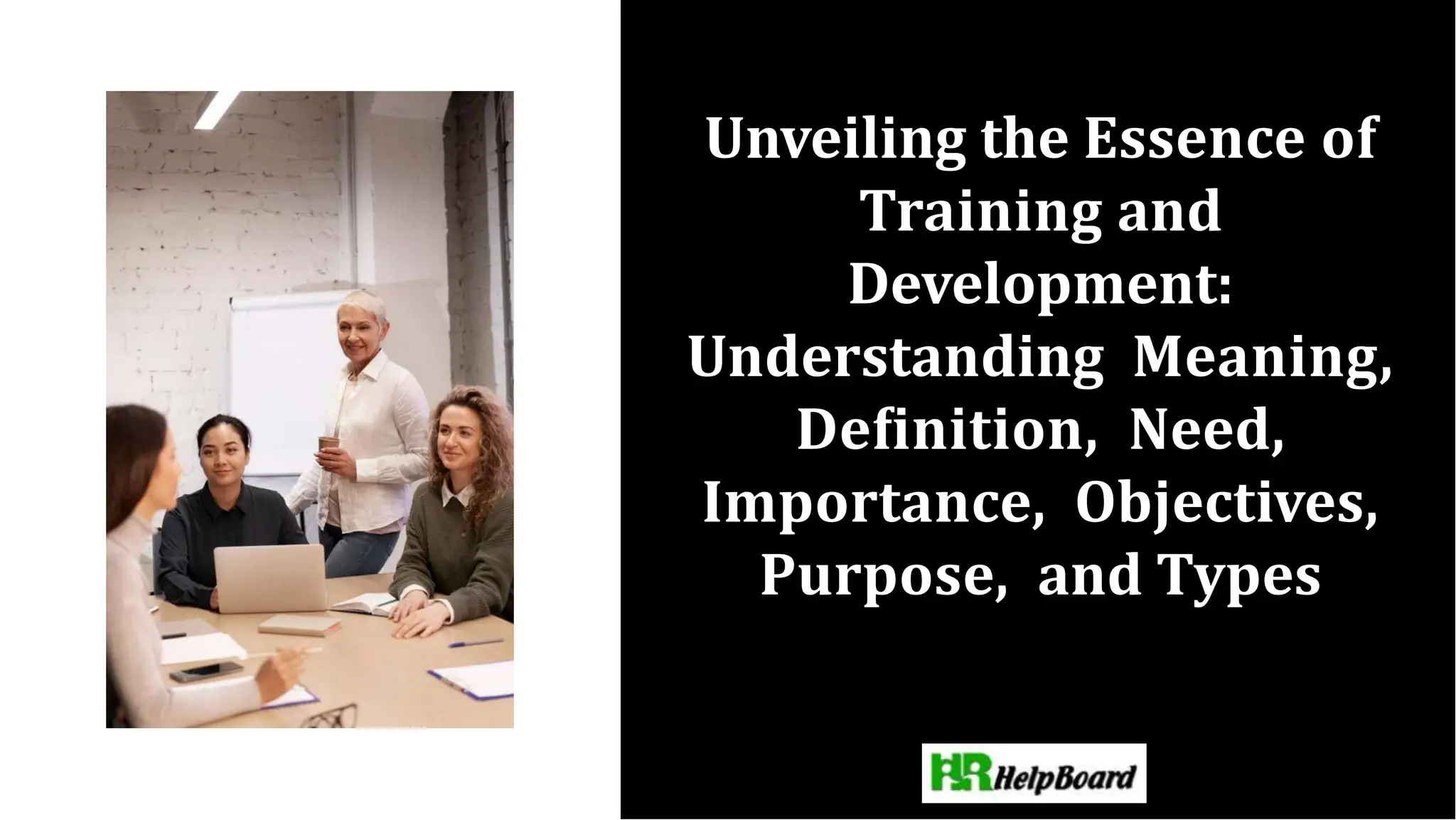 Training and Development in Human Resource Management | PPTX