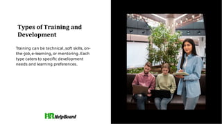 Training and Development in Human Resource Management | PPT