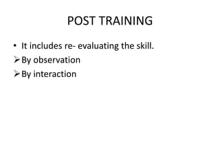 Training & Development- A study of skill matrix | PPTX