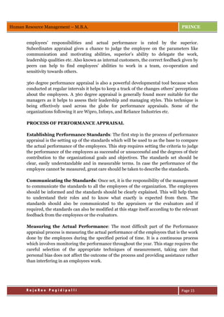 Training & Development and Performance Appraisal by Raja Rao ...