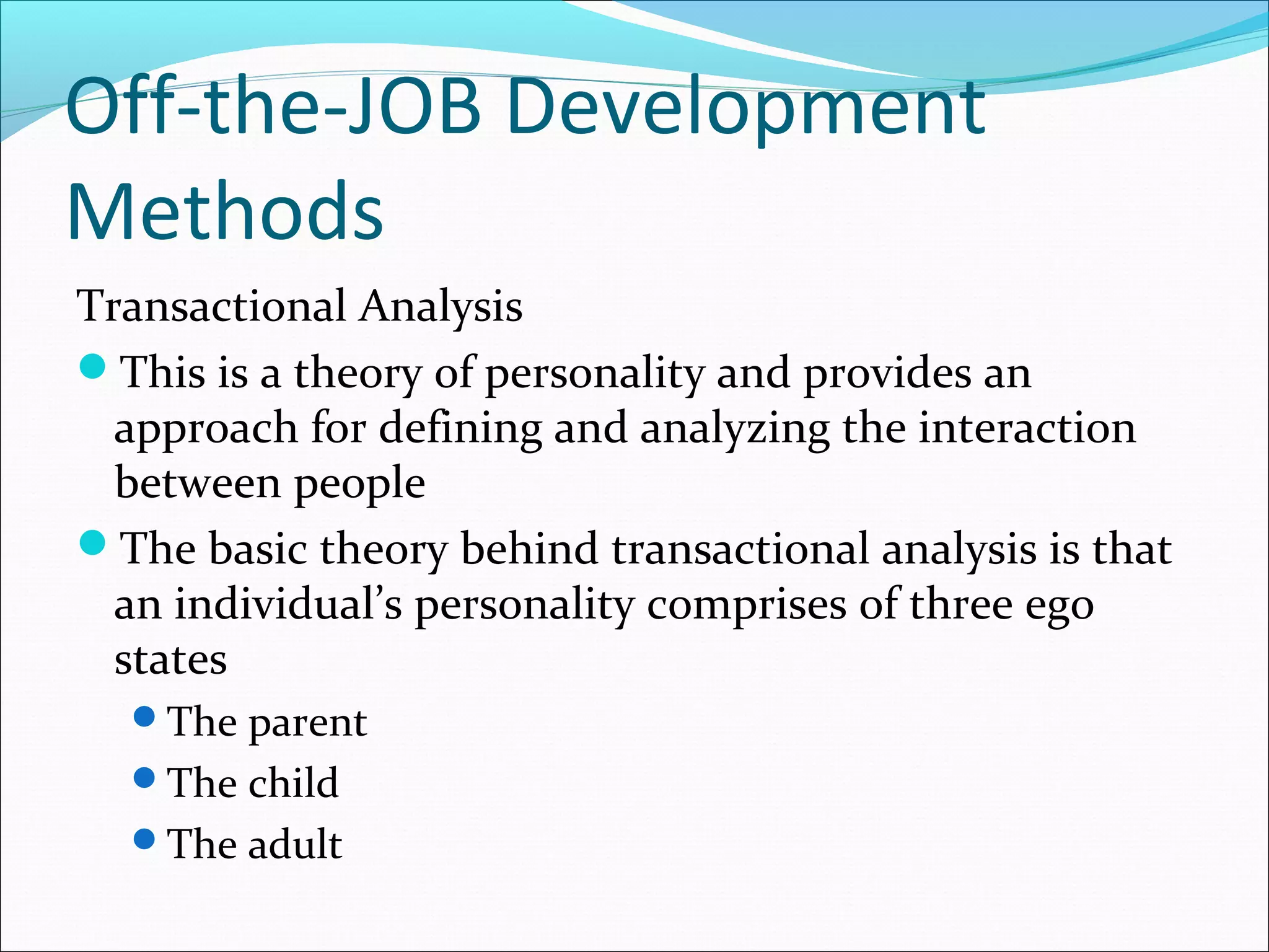 Training & development | PPT
