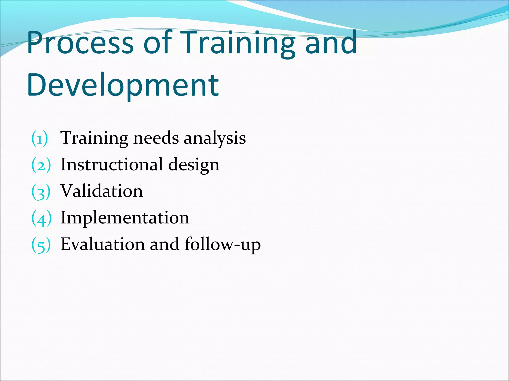 Training & development | PPT
