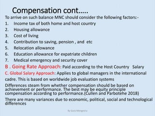 Training, development and compensation in mnc | PDF