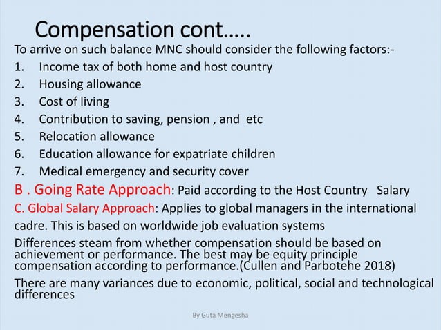 Training, development and compensation in mnc | PDF
