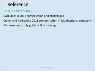 Training, development and compensation in mnc | PDF