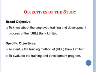 Training & development Program PPS | PPT