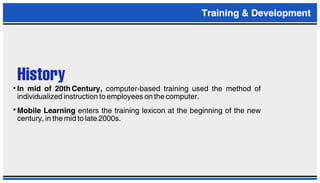 TRAINING AND DEVELOPMENT PPT | PPT