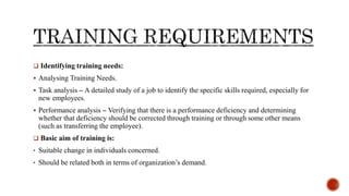 Training & development slides | PPTX