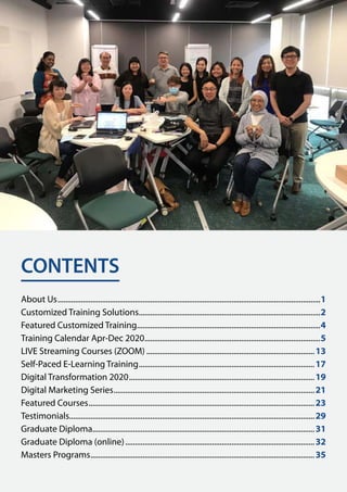 Aventis Training directory 2020 (update) | PDF