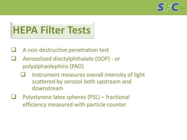Sub Micron Air Filtration Training Technology - Next Generation Air ...