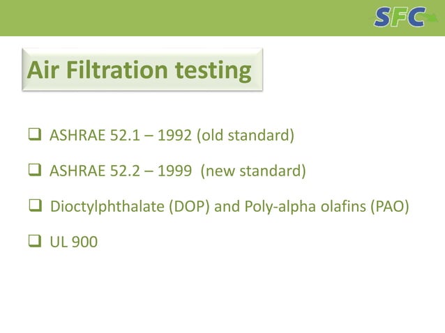 Sub Micron Air Filtration Training Technology - Next Generation Air ...