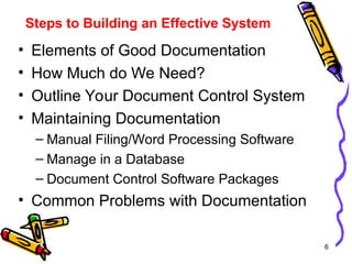 Training On Document Control Appropriately | PPT