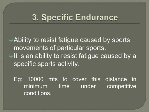 Mean and Methods of Endurance Development | PPTX | Running and Jogging | Fitness and Exercise