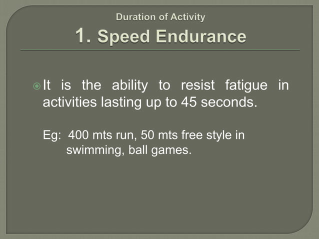 Mean and Methods of Endurance Development | PPTX | Running and Jogging ...