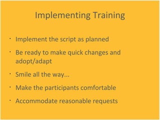 Training Evaluation | PPT