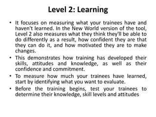Training Evaluation Model.pptx